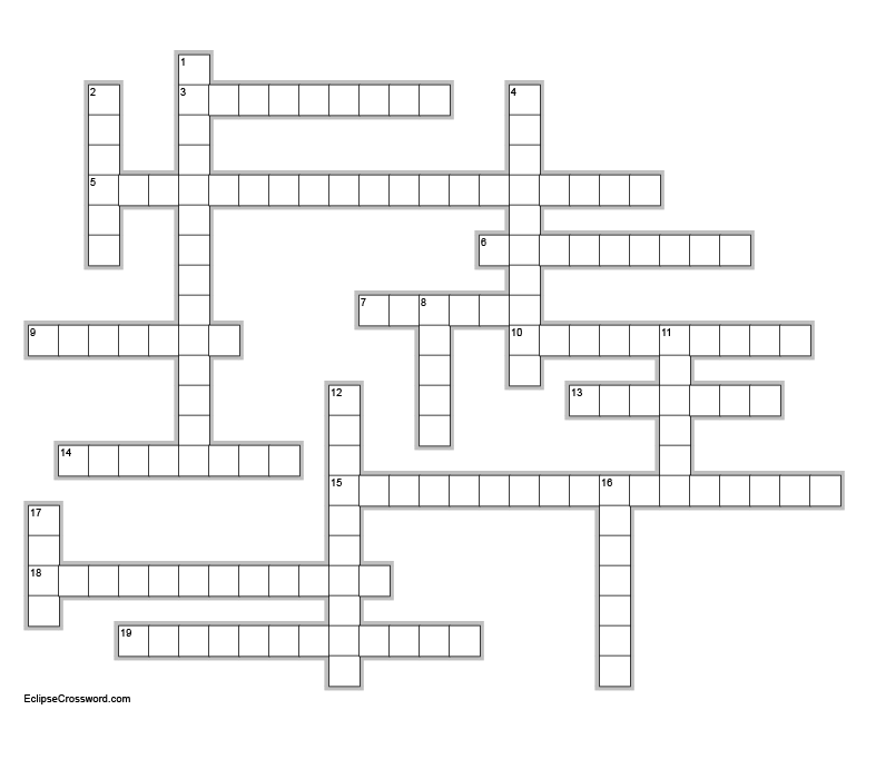 You Say Potato: A Curriculum Corner Crossword - NASJE